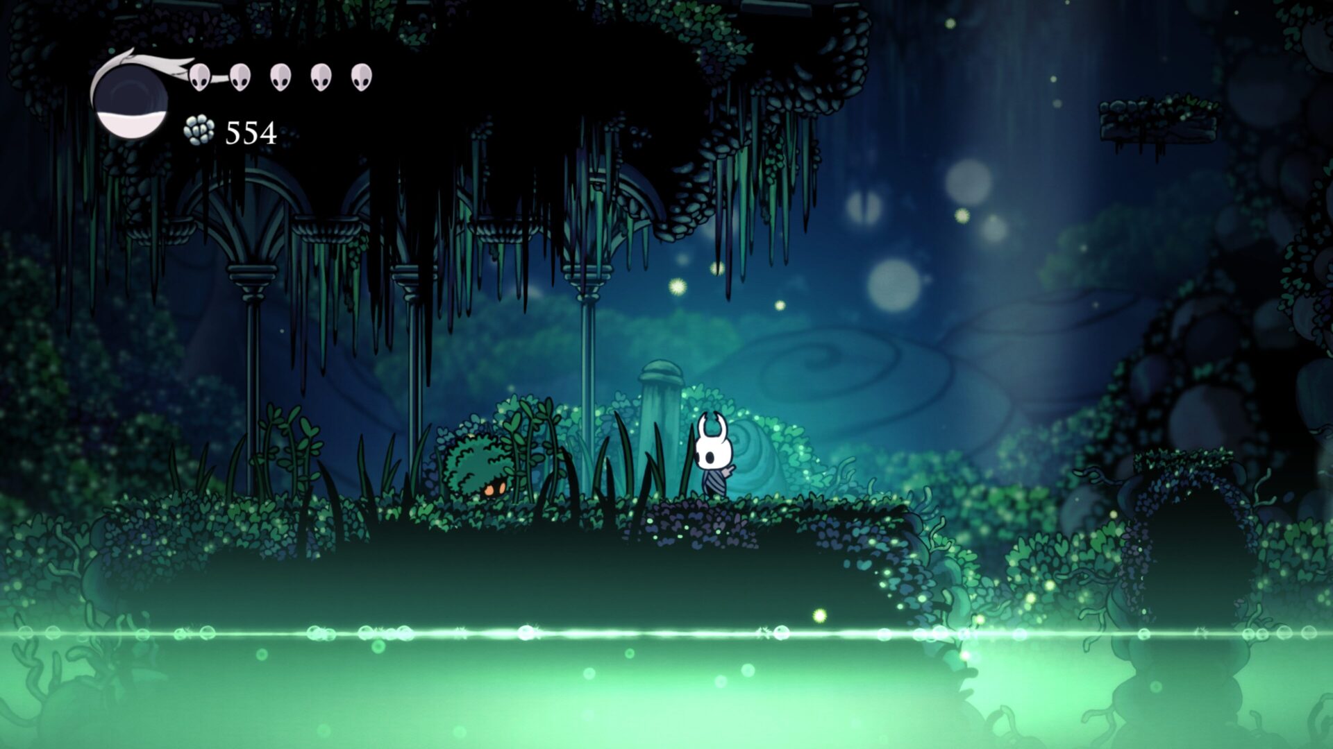 【ホロウナイト図鑑：エリア紹介】緑の道｜Greenpath 緑と生命あふれる神秘の道