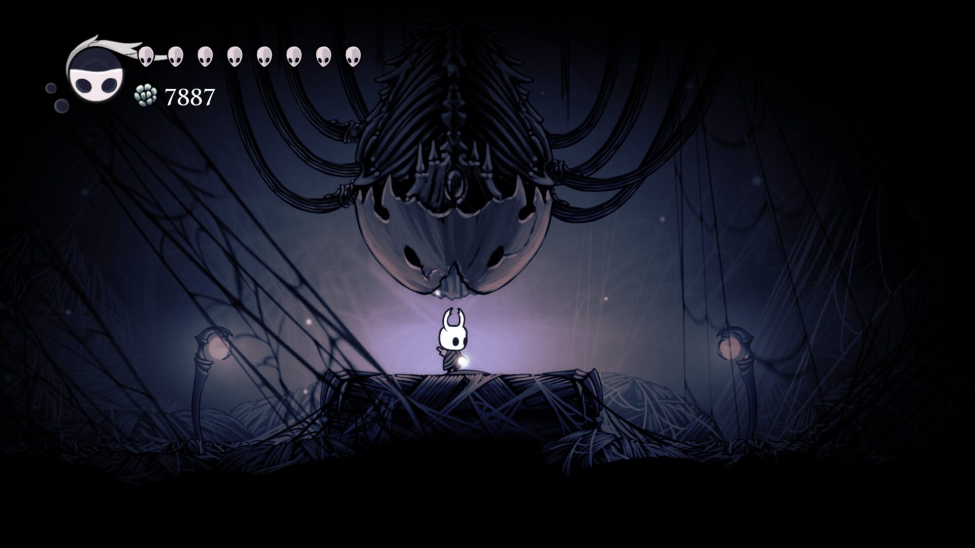 【ホロウナイト図鑑：エリア紹介】暗闇の巣｜Deepnest 獣者ヘラーが眠るクモ一族のエリア ※考察あり